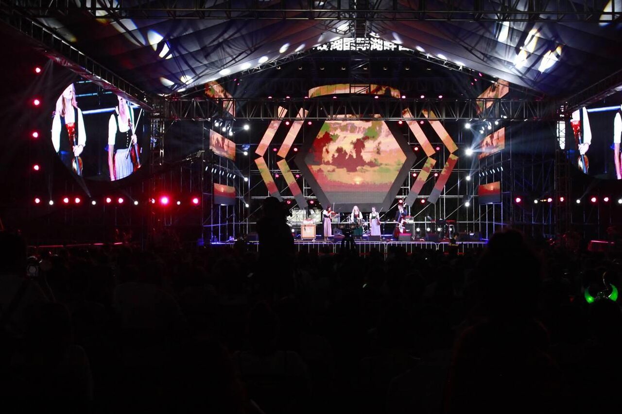 Which fields are LED rental screens applied